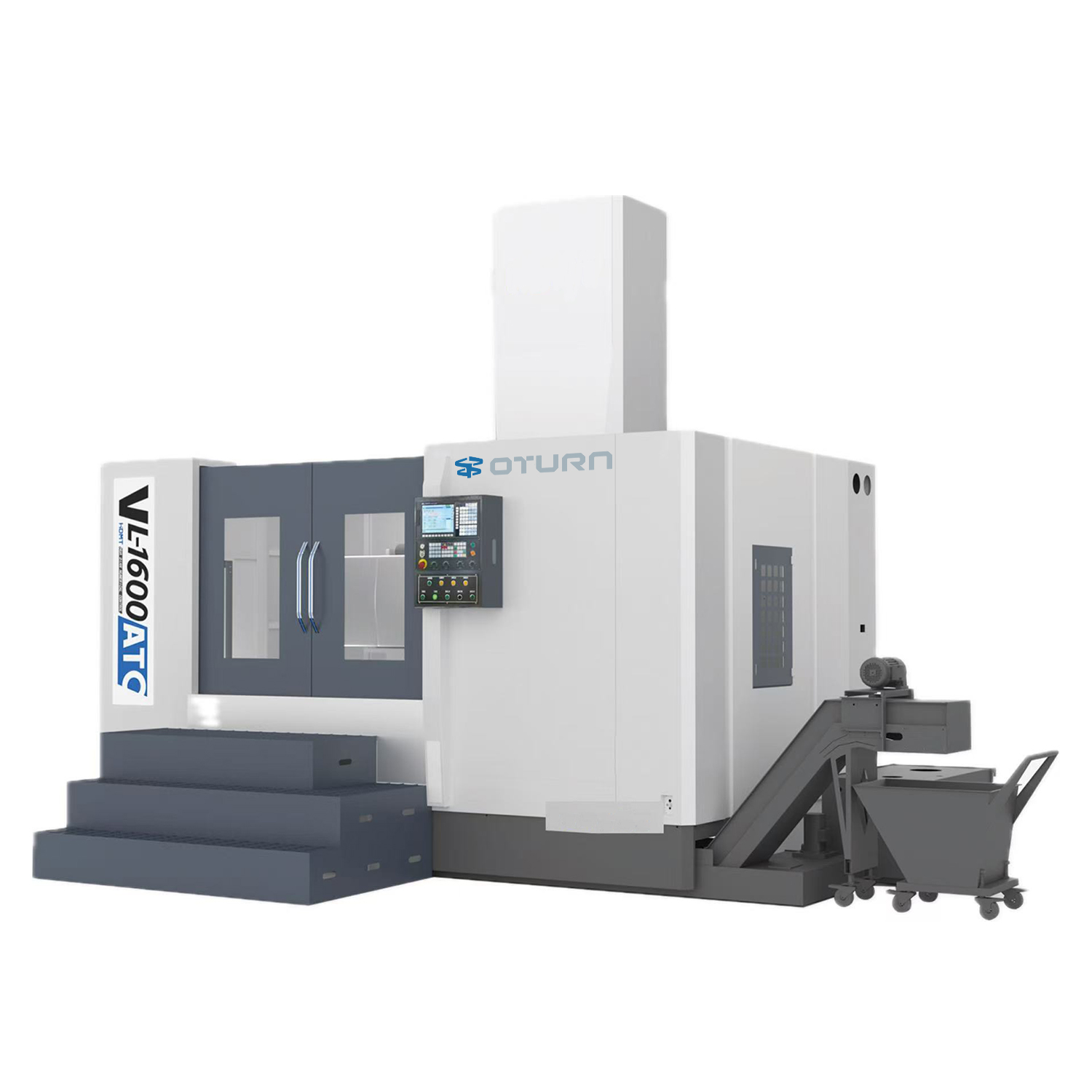China CNC Vertical Turning and Milling Composite Center ATC 1250/1600 ...